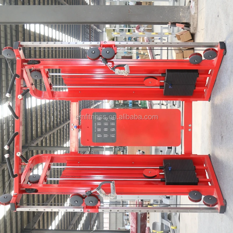 EM940 Ground Base Squat Lunge Gym Fitness Machine