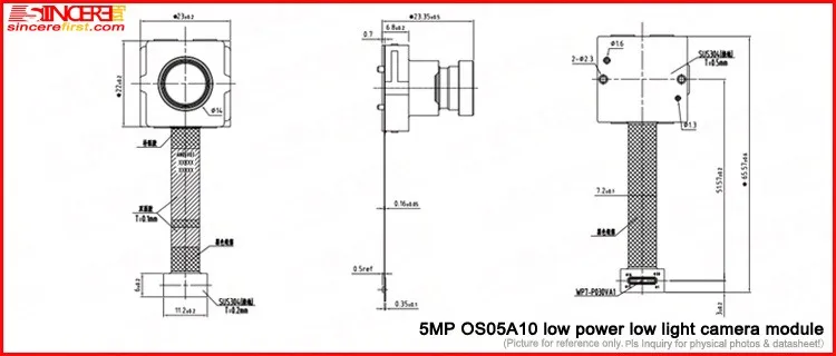 全景OS05A10 1080P HD 5百万像素COMS图像传感器夜视低功率低光相机模块| Alibaba.com