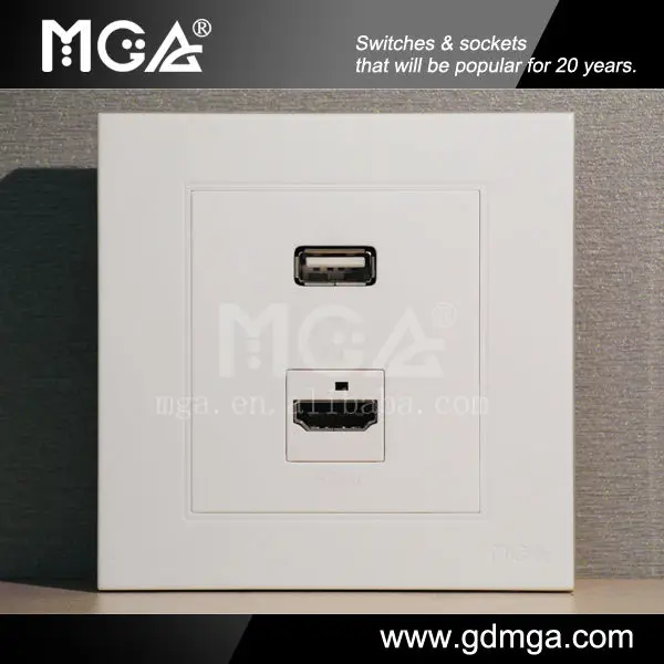 Hdmi Wall Socket With Usb Port - Buy Wall Socket With Usb Port,Usb ...