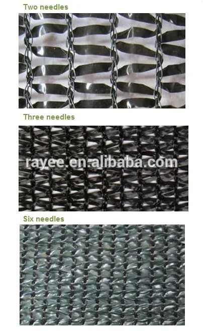 PP Black Anti Weed Mat with Grid UV Resistant - 50% - 95% Shade Rate