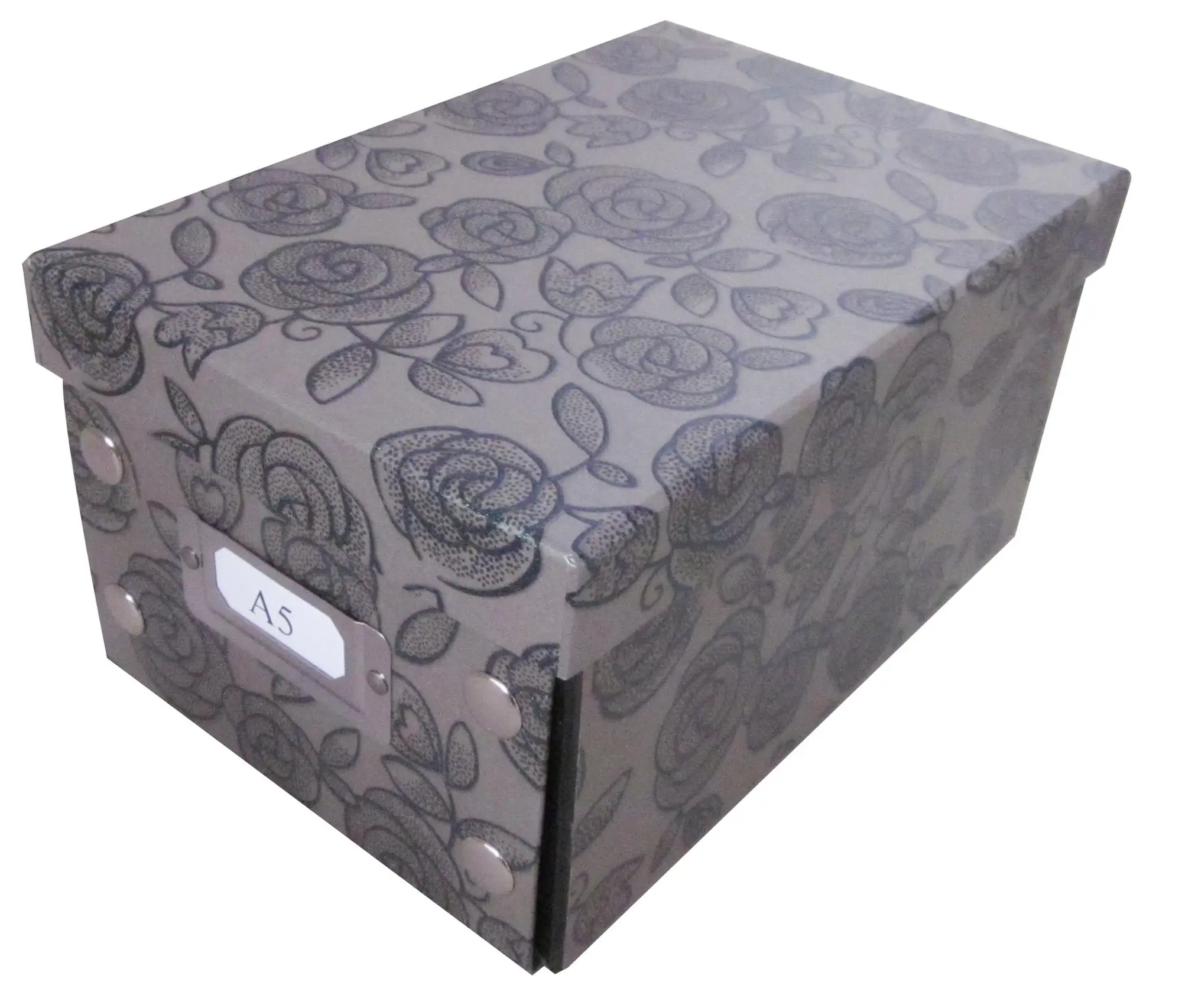 A4 Size Collapsible Organizer Foldable Cardboard Storage Paper Box ...
