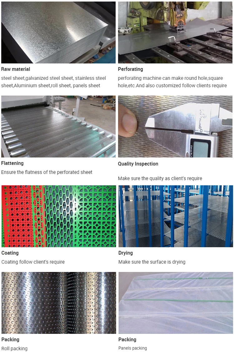 2mm Thickness Galvanized Perforated Metal Sheet for Decor & Industry