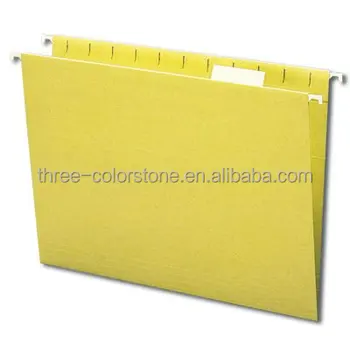 Professional Manufacture Suspension File Folder,25/box,Yellow - Buy ...