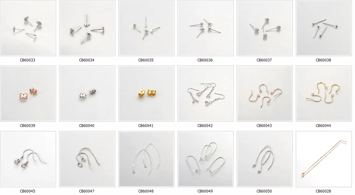 Jewelry Findings & Supplies 925 Sterling Silver Hanging Chain Earring ...