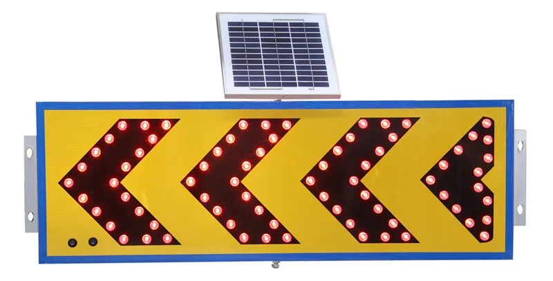 Solar Arrow Sign Boards Led Traffic Flashing Lights - Buy Led Traffic ...