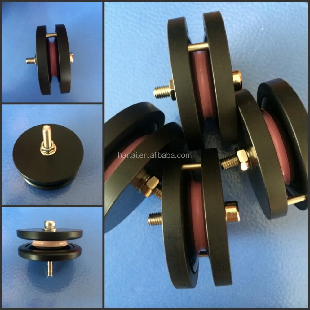 Flange Wire Guides Pulley Wire Guide Roller For Coil Winding Machine ...