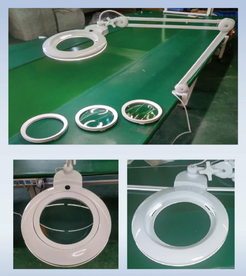 Interchangeable Lenses Professional 9006 Led Magnifier Table Lamps For ...