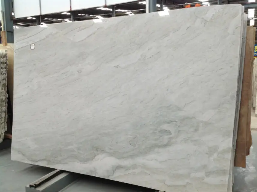 Ocean Pearl Quartzite Slabs - Elegant White Countertops