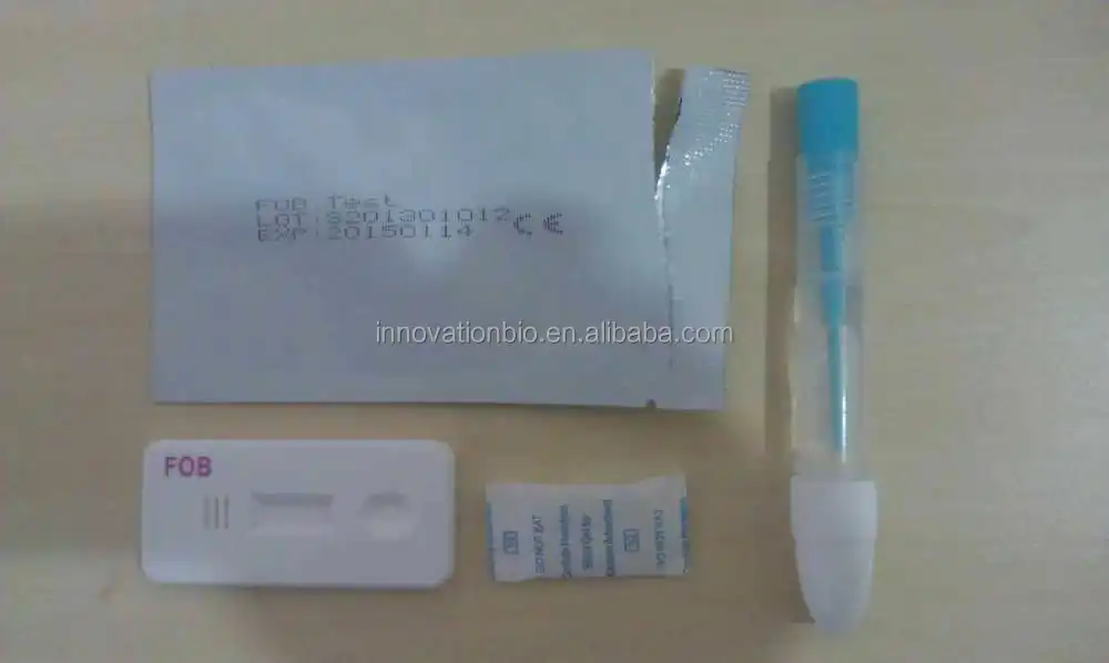 Fob Occult Blood Test In Vitro Diagnostic Fob Test Card - Buy Stool ...