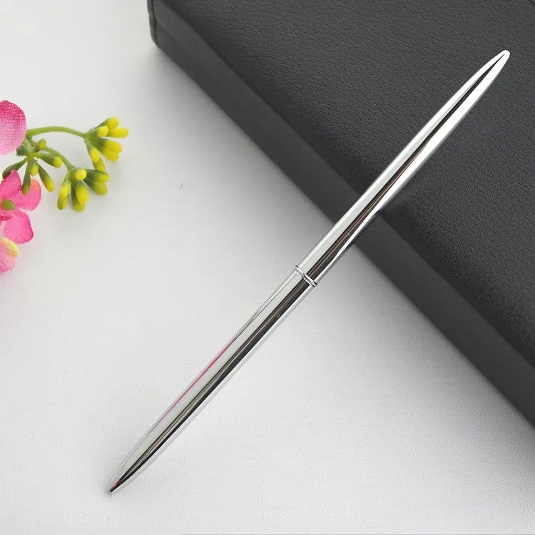 Silver Thin Metal Pen,Light Weight Copper Pen For Office Use - Buy Thin ...