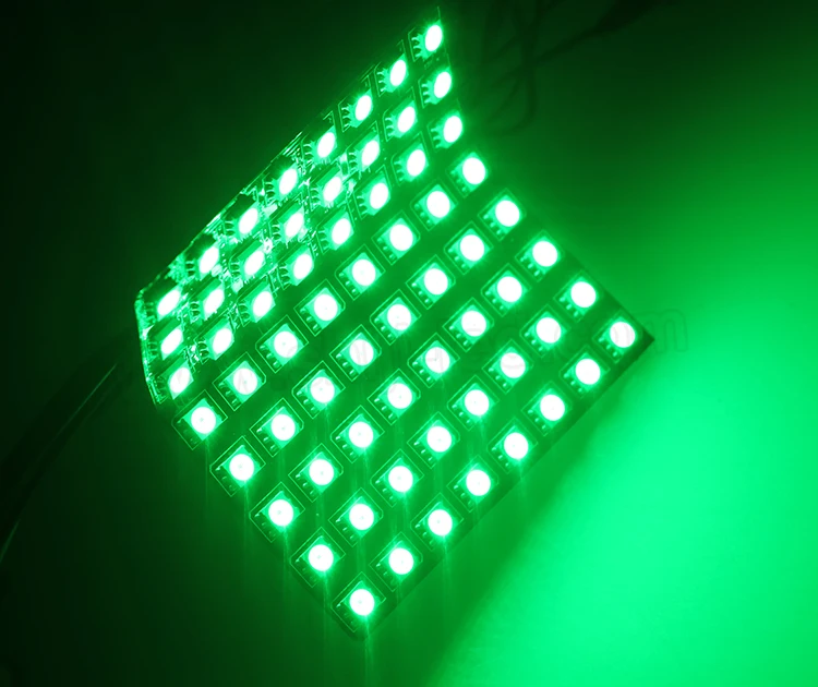 Multicolor Changing P10 8x8 APA102C RGB LED Pixel Matrix