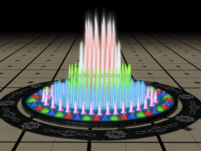 Musical Dancing Fountain - Outdoor Colorful Multimedia