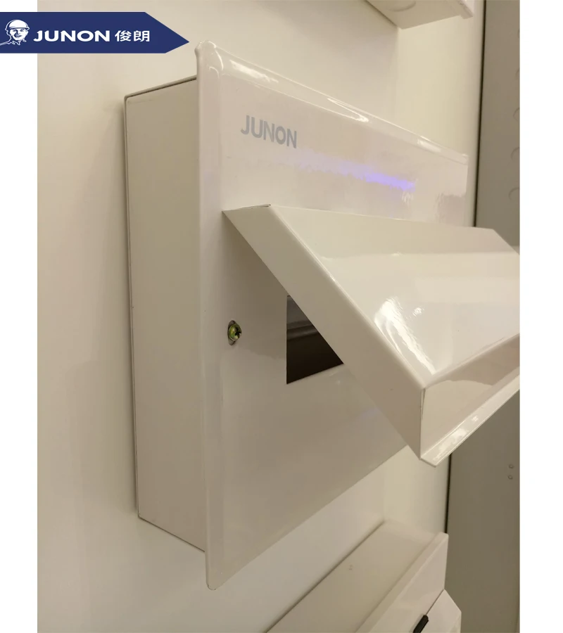 JUNON Flush Mount Metal Box V9 Series 8 Way Distribution