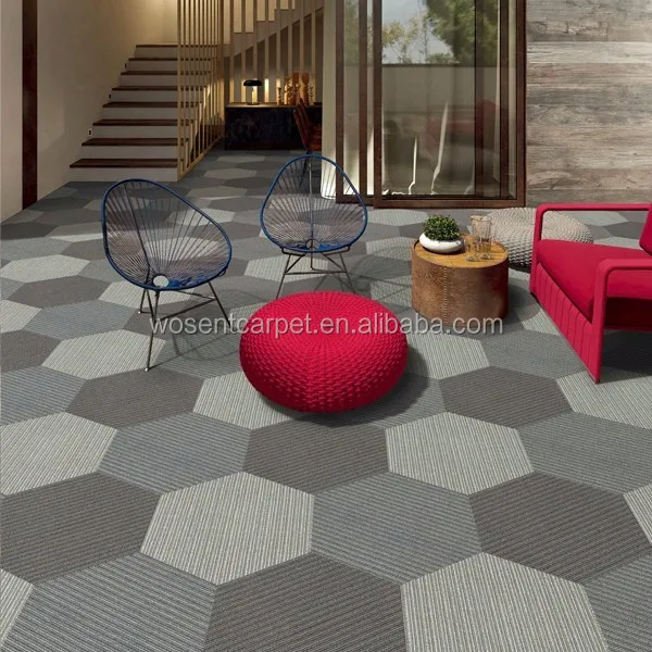 Wosent Carpet - Durable, Stylish Hexagon Carpet Tiles