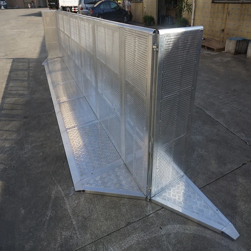 Concert Stage Barriers Aluminum Safety Barricade Crowd Control Barrier ...
