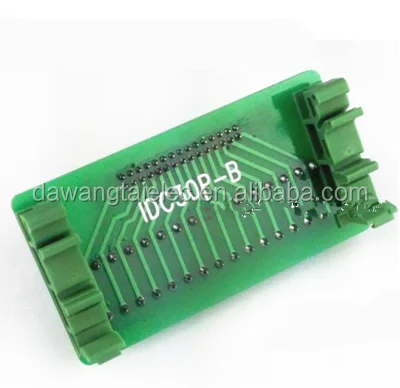 Idc30p Idc 30 Pin Male Connector To 30p Terminal Block Breakout Board ...