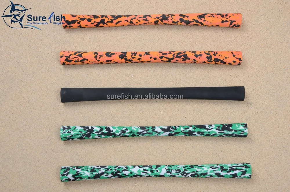 Custom Made Camo Color Eva Foam Handle Fishing Rod Grip - Buy Fishing ...