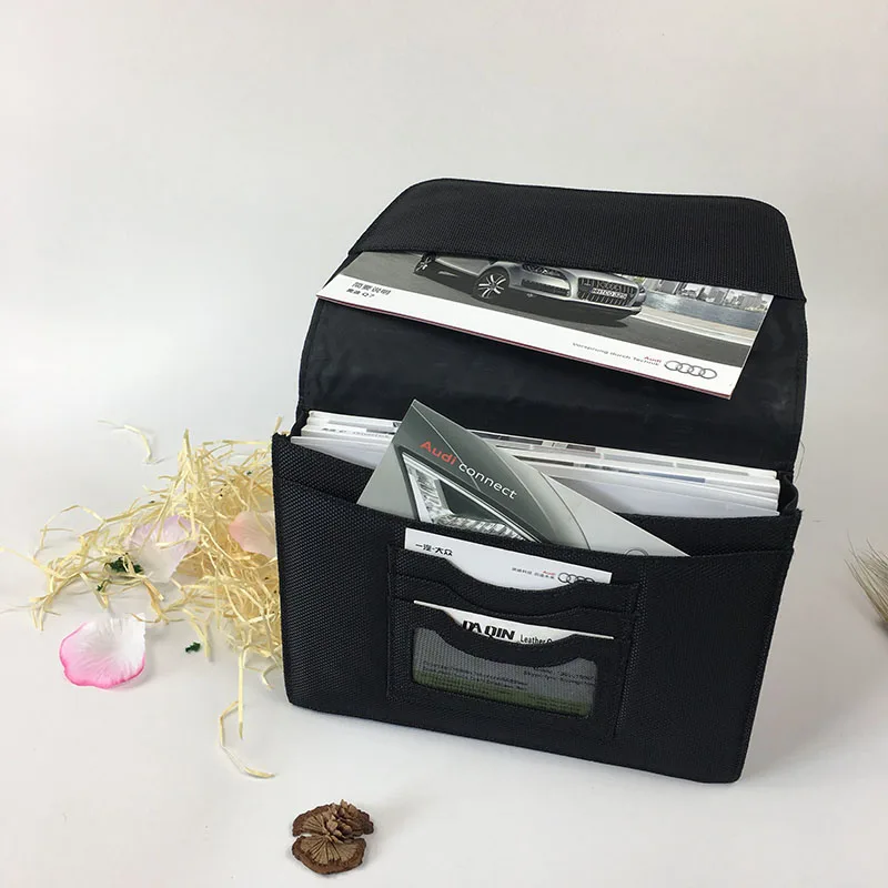 2018 High Quality Nylon Material File Folder Car Manual Holder - Buy ...