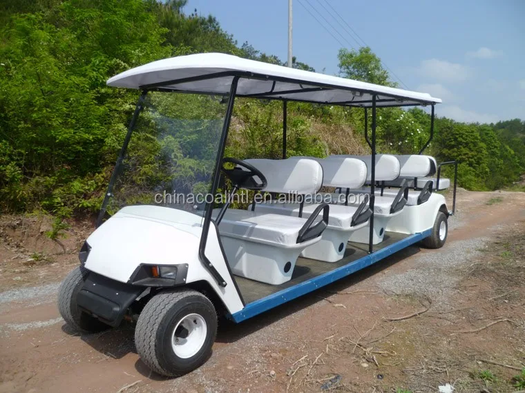 10 Seater Gasoline Golf Cart / 12v/9ah Battery Electric Golf Cart / 4 ...