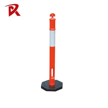 Roadside Reflective Guide Post Plastic Warning Bollard T Post - Buy ...