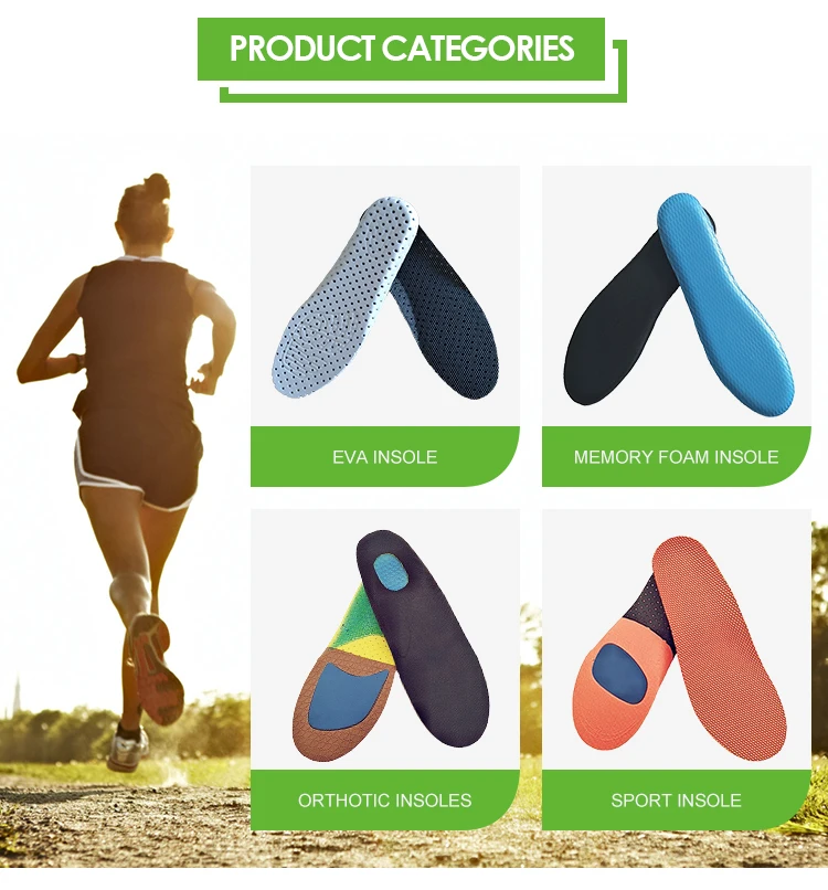 Factory Direct Sale Steel Insole Arch Support Soft Orthotic Shoe Insole ...