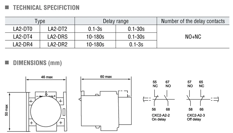 La2-dt0 La2-dt2 La2-dt4 La2-drs La2-dr4 La2-dr2 La2-d Time Delay ...