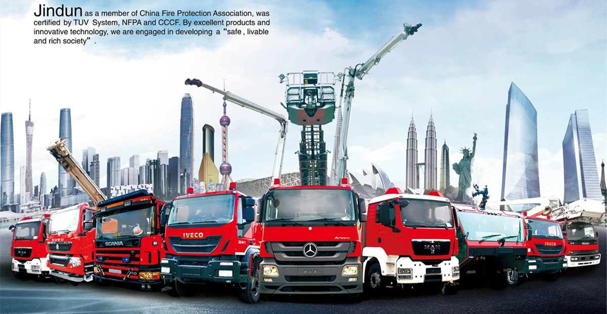 Shanghai Jindun Special Vehicle Equipment Co., Ltd. - Fire Fighting Truck
