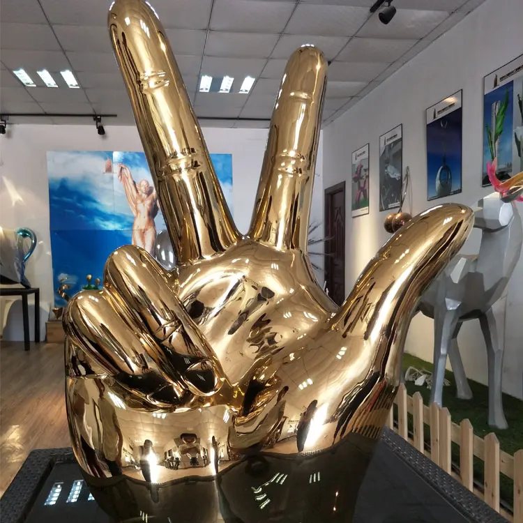 Famous Uae Three Fingers Hand Sculpture For Win - Buy Hand Sculpture ...