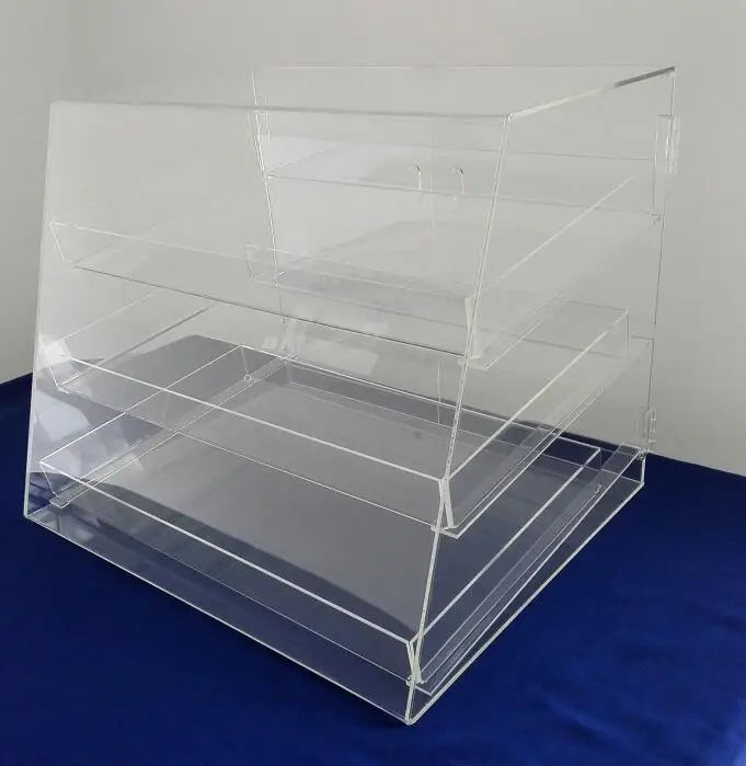 Acrylic Food Display Cabinet,Cookie Display Case,Pastry Bakery Donut ...