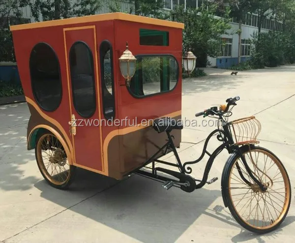 Battery Powered Electric Passenger Auto Rickshaw for Sale