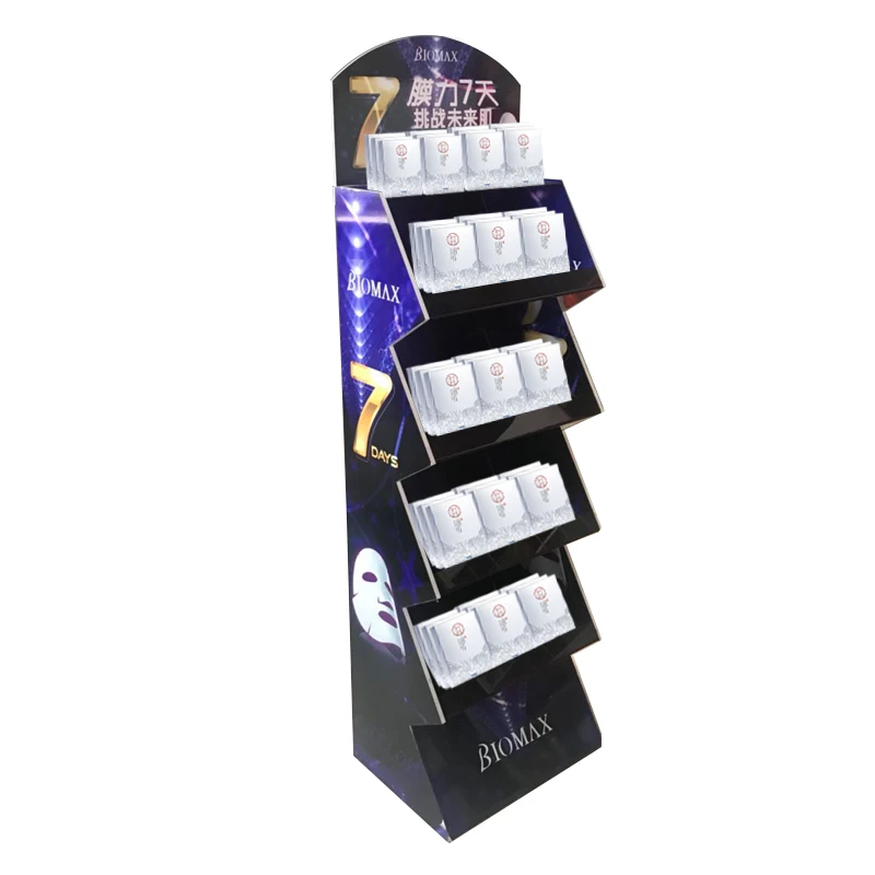 Supermarket Cosmetics Counter Mask Promotional Display Rack,Storage ...