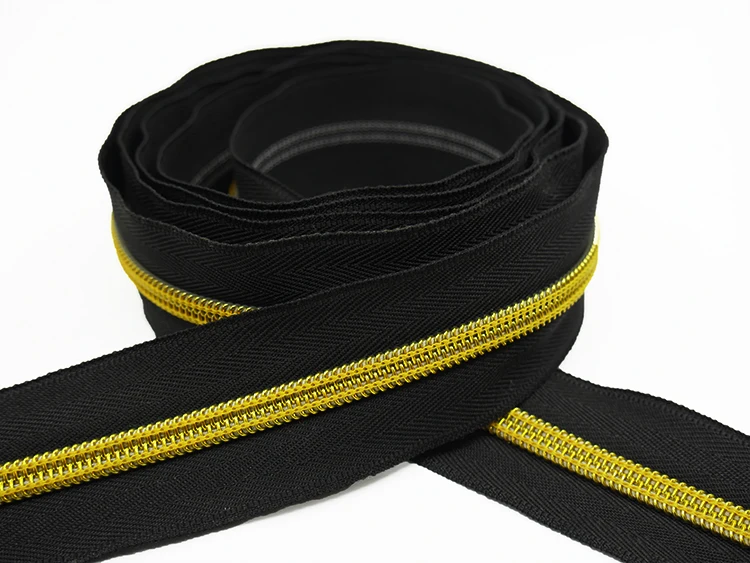 Raw Black Nylon Zipper Roll,3# 5# Decorative Nylon Zipper - Buy ...