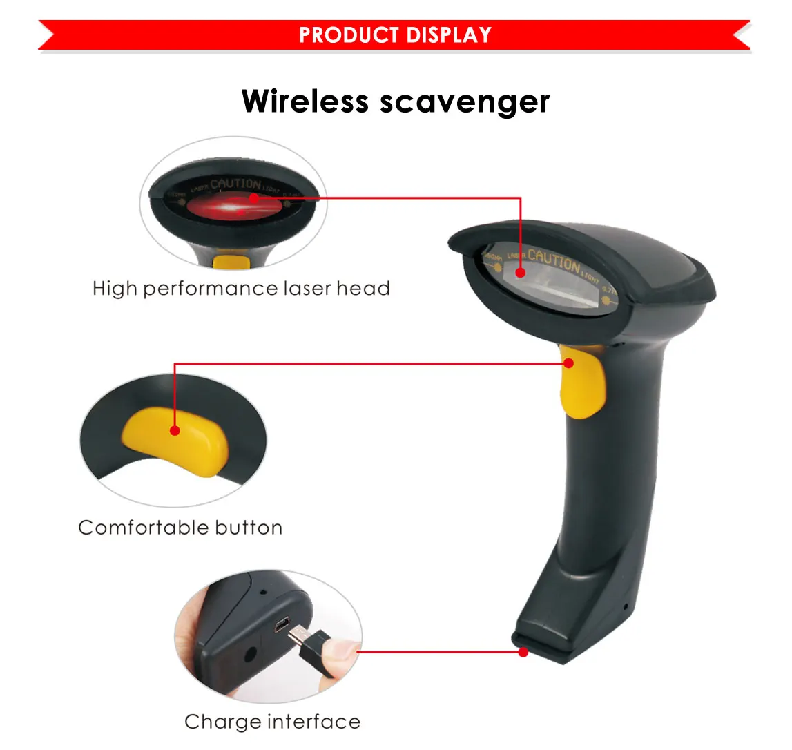 Foska Stationery Electronic Wireless Scanning Gun - Buy Scanning Gun ...