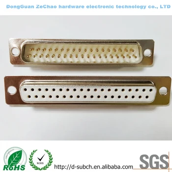 D-sub 37 Pin Female Connector All Gold Plated High Quality - Buy D-sub ...