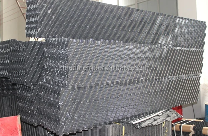 Cooling Tower Pvc Fill Sheet Counter-flow Filler 610mm Cooling Tower ...