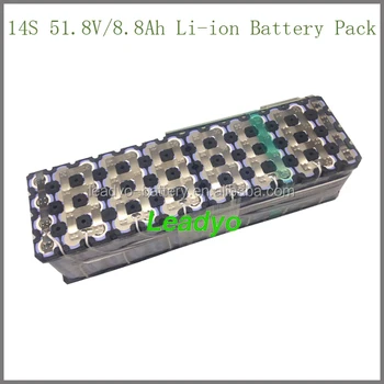 18650 14s 51.8v Li Ion 8800mah Battery Pack For Golf Carts - Buy 14s Li ...