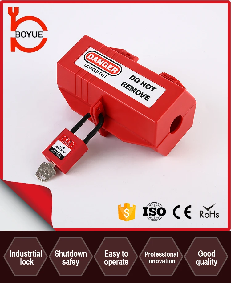 Boyue High Quality Rugged Polypropylene Loto Large Electrical Plug ...