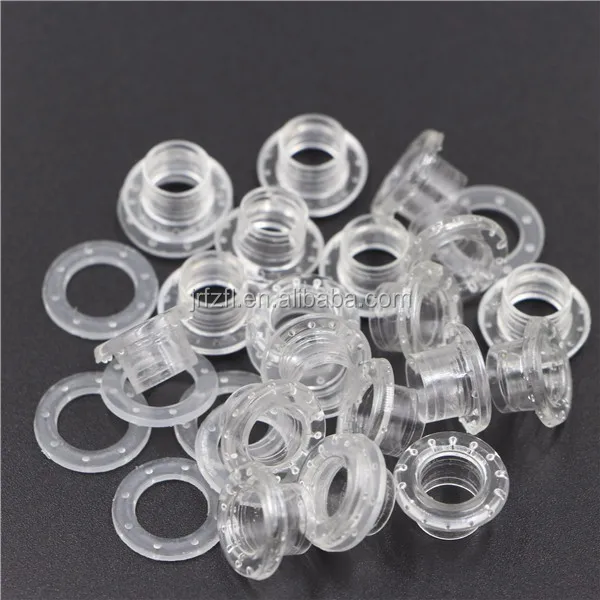 Clear Plastic Transparent Clear Grommets Eyelet For Bags - Buy Eyelet ...