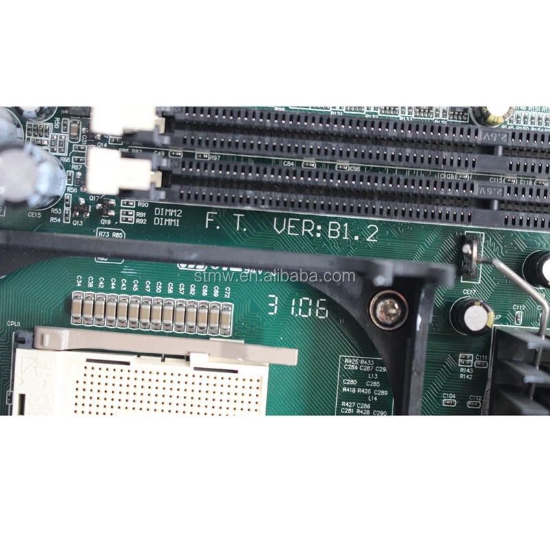 Industrial Control Board F.t. Ver:b1.2 845gv With Cpu Memory Fan - Buy ...