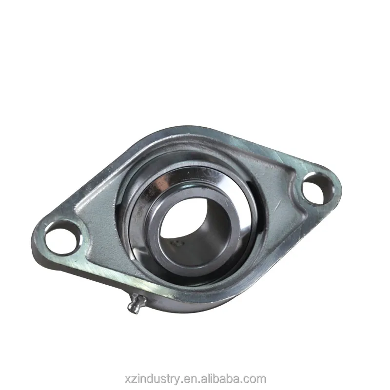 Chrome Steel Two-bolt Flange Cast Bearings And Insert Pillow Block ...