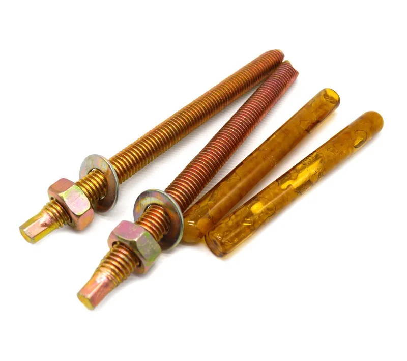 M8 to M30 Galvanized Chemical Anchor Bolts - Grade 4.8/8.8 Steel ...