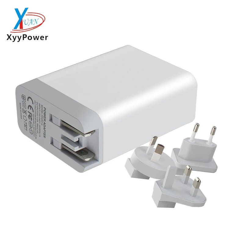 Usb C Power Delivery Wall Charger,45w Usb-c Pd2.0+5v/2.4a Ports Charger ...