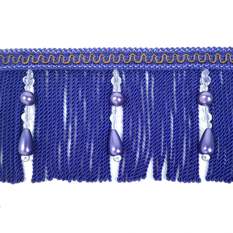 High Quality Sewing Drapery Curtain Trimming Beaded Bullion Fringe ...