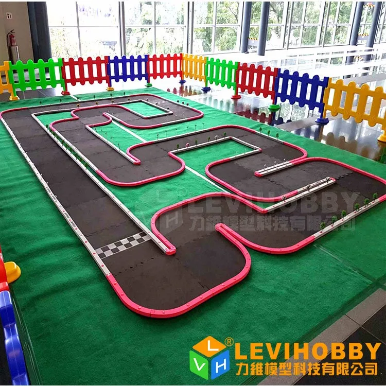 50x50cm Mini Car Race Track Rc Toy For Kids & Parties