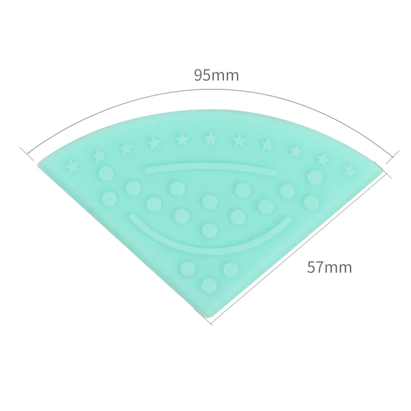 Bpa Free Silicone Corner Baby Teether Triangle Teether For Triangle ...