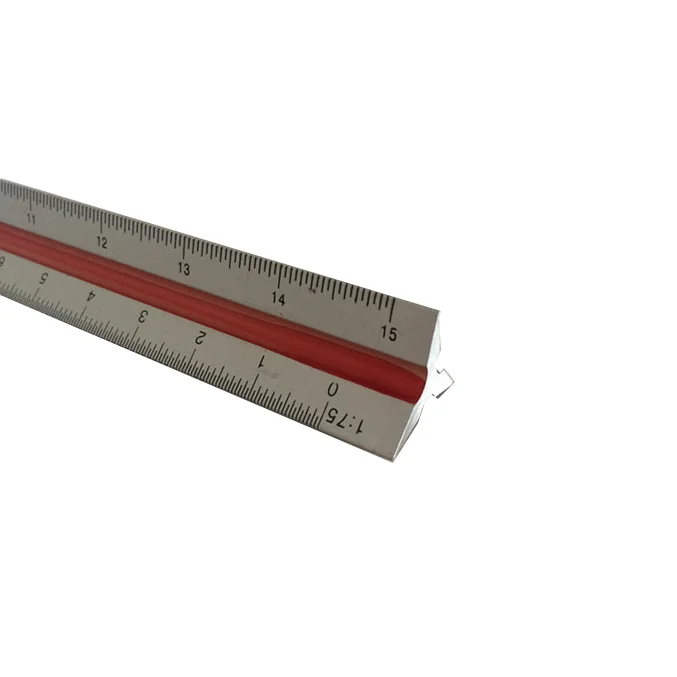 15cm 30cm Triangle Scale Ruler Metal Scale Ruler,Metric Scale Ruler ...