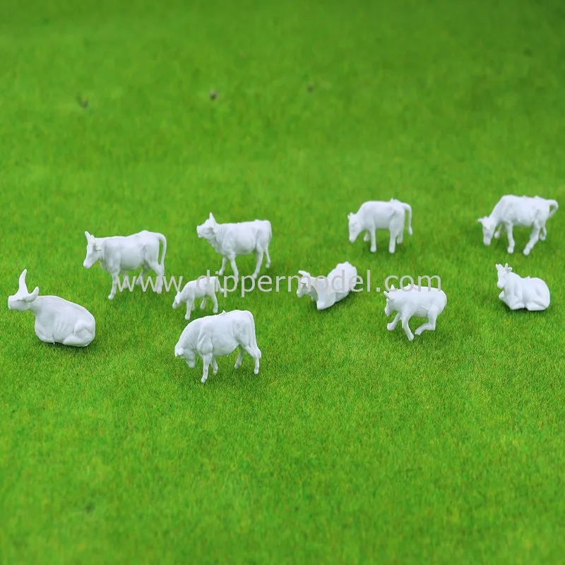 1:87 And 1:150 Scale Plastic Miniature Model Farm Animals - Buy Model ...