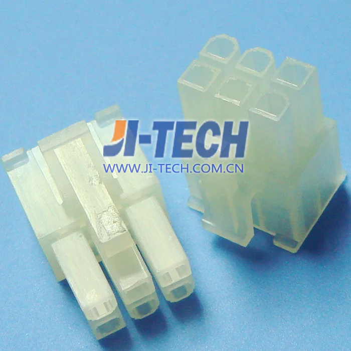 4.2mm Pitch 5557 Series 6 Pin Connector 39-01-2060 Receptacle Housing ...
