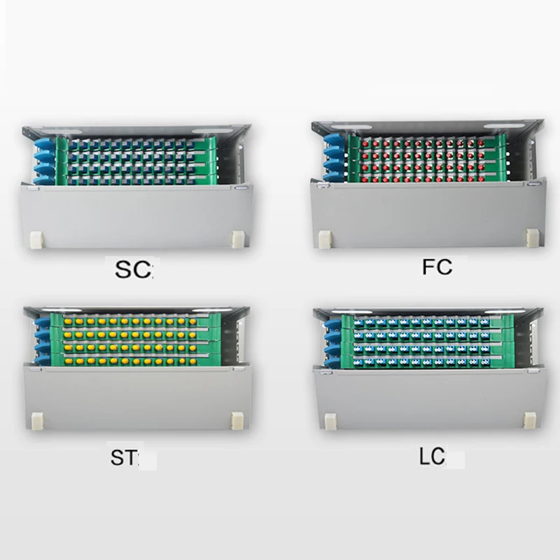 Rack Mount ODF Din Rail Optical Terminal Box Fiber Patch Panel