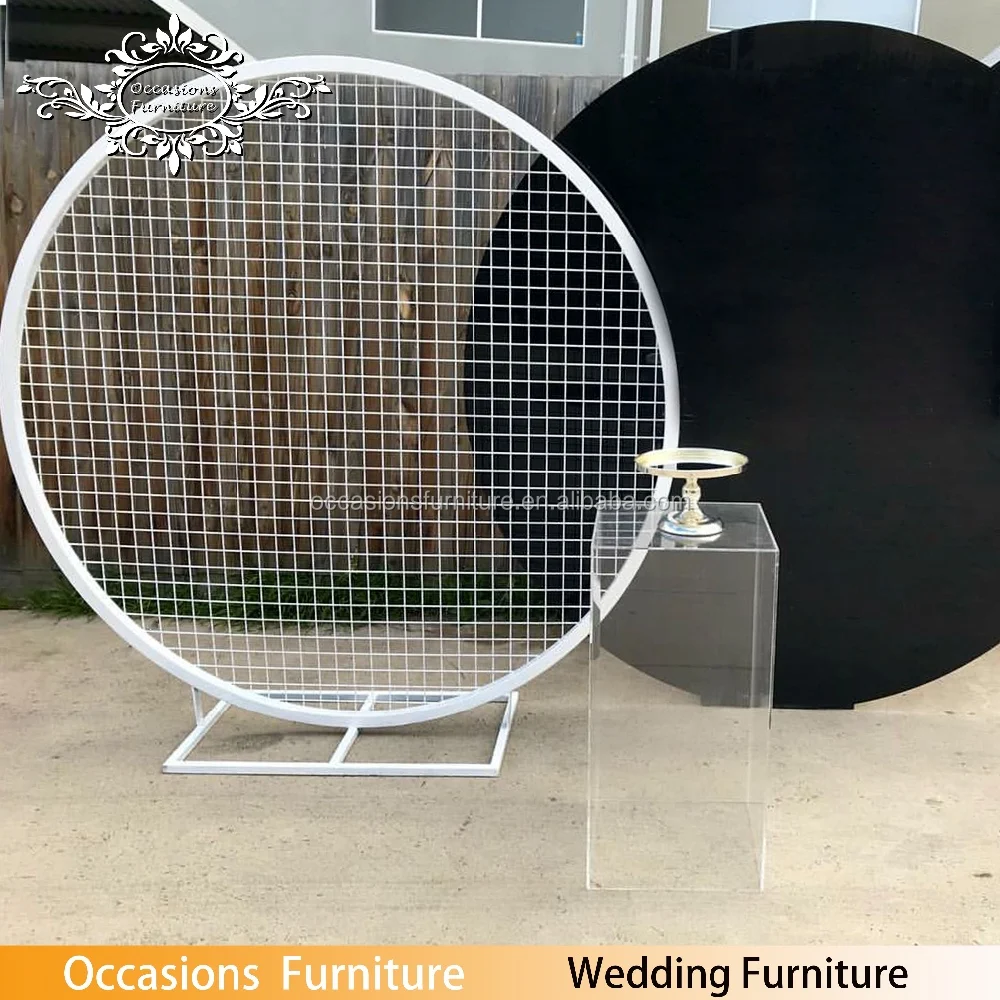 Circle Net Wedding Backdrop - Buy Wedding Backdrop,Backdrop,Stage ...